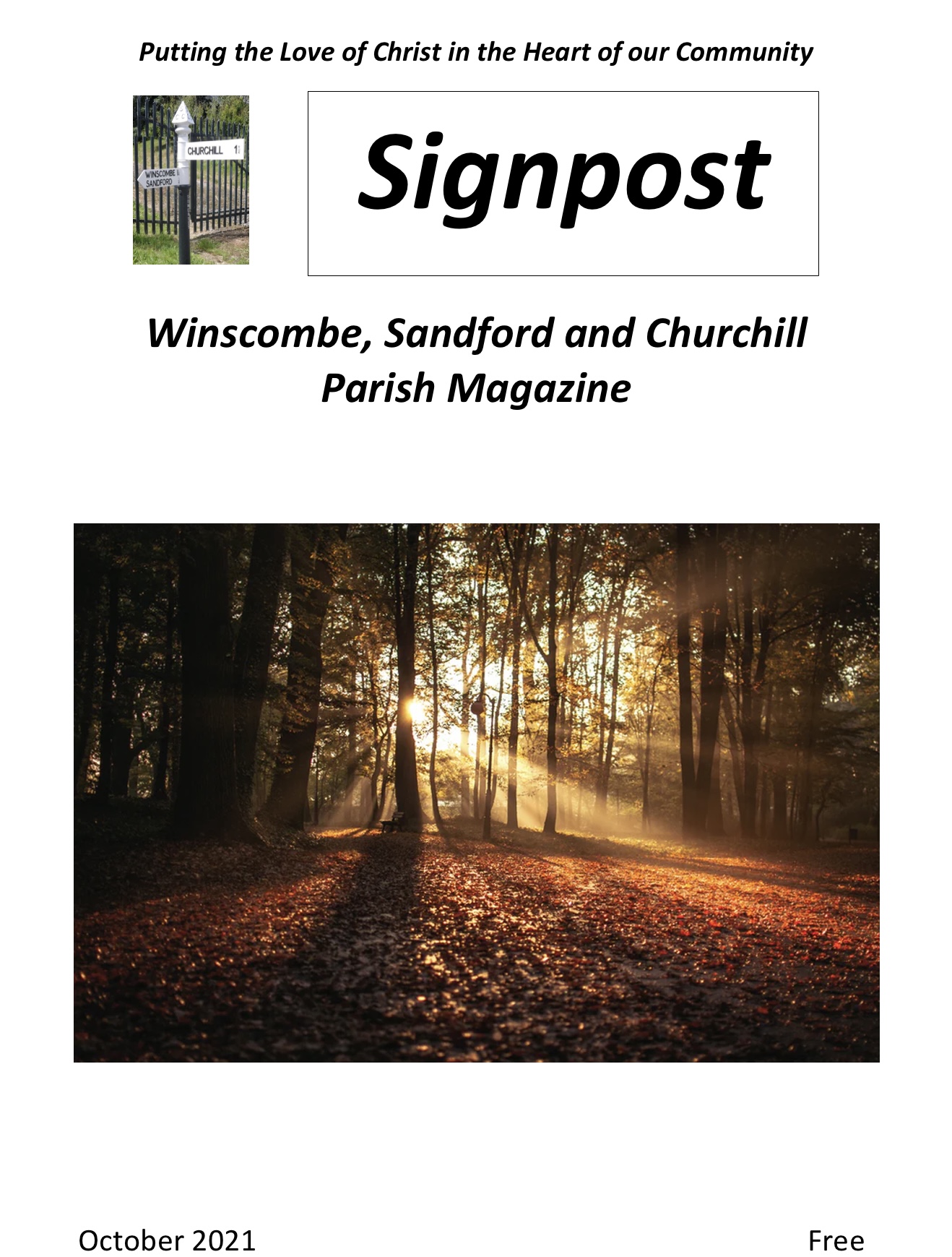 Parish Magazine - Church of England Parish of Winscombe & Sandford