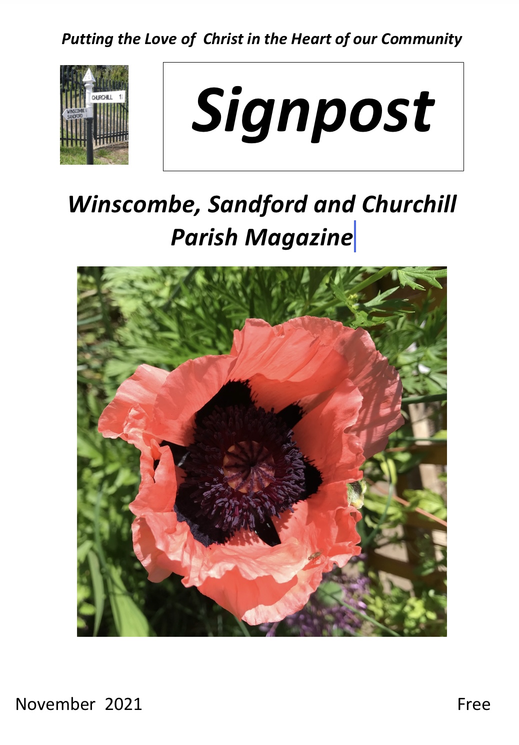 Parish Magazine - Church of England Parish of Winscombe & Sandford