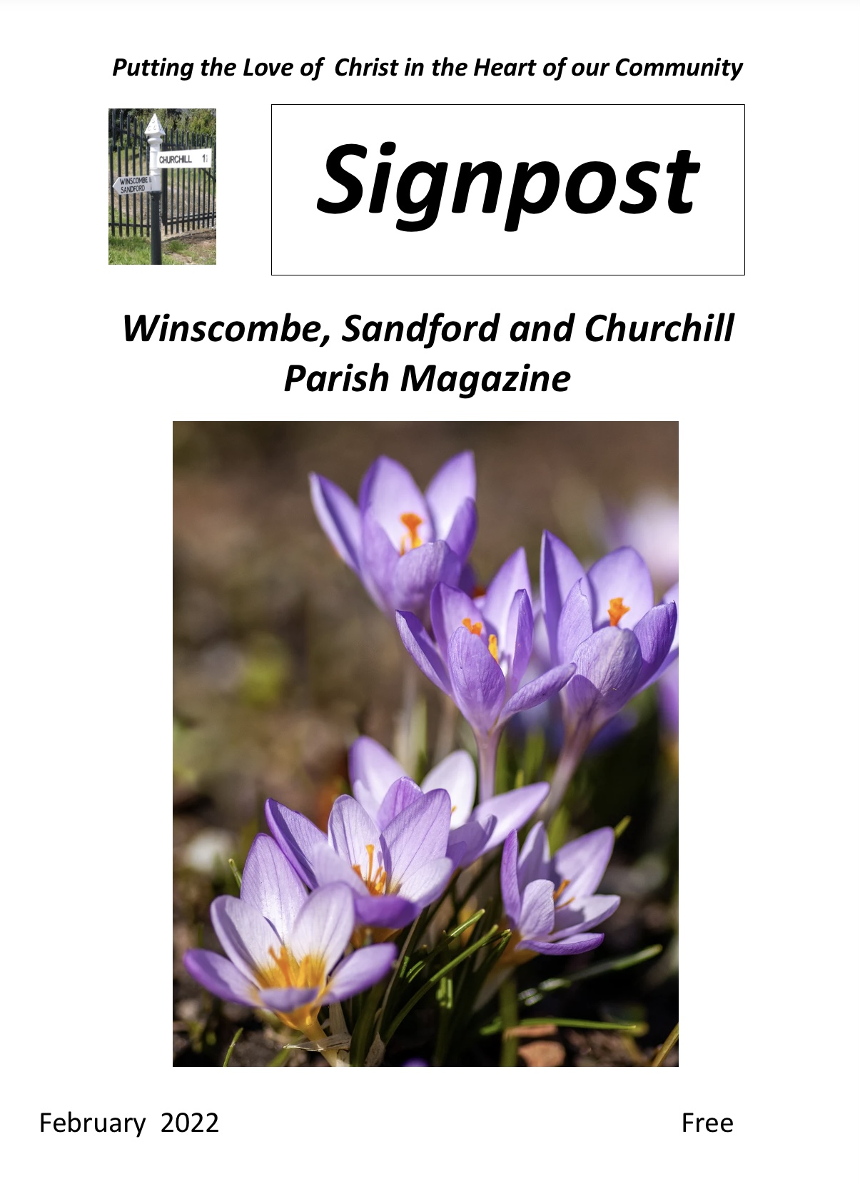 Parish Magazine - Church of England Parish of Winscombe & Sandford