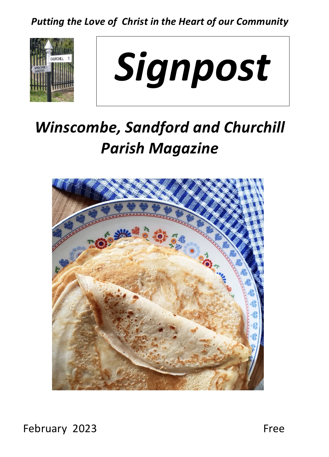 Parish Magazine - Church of England BEnefice of Winscombe and sandford ...