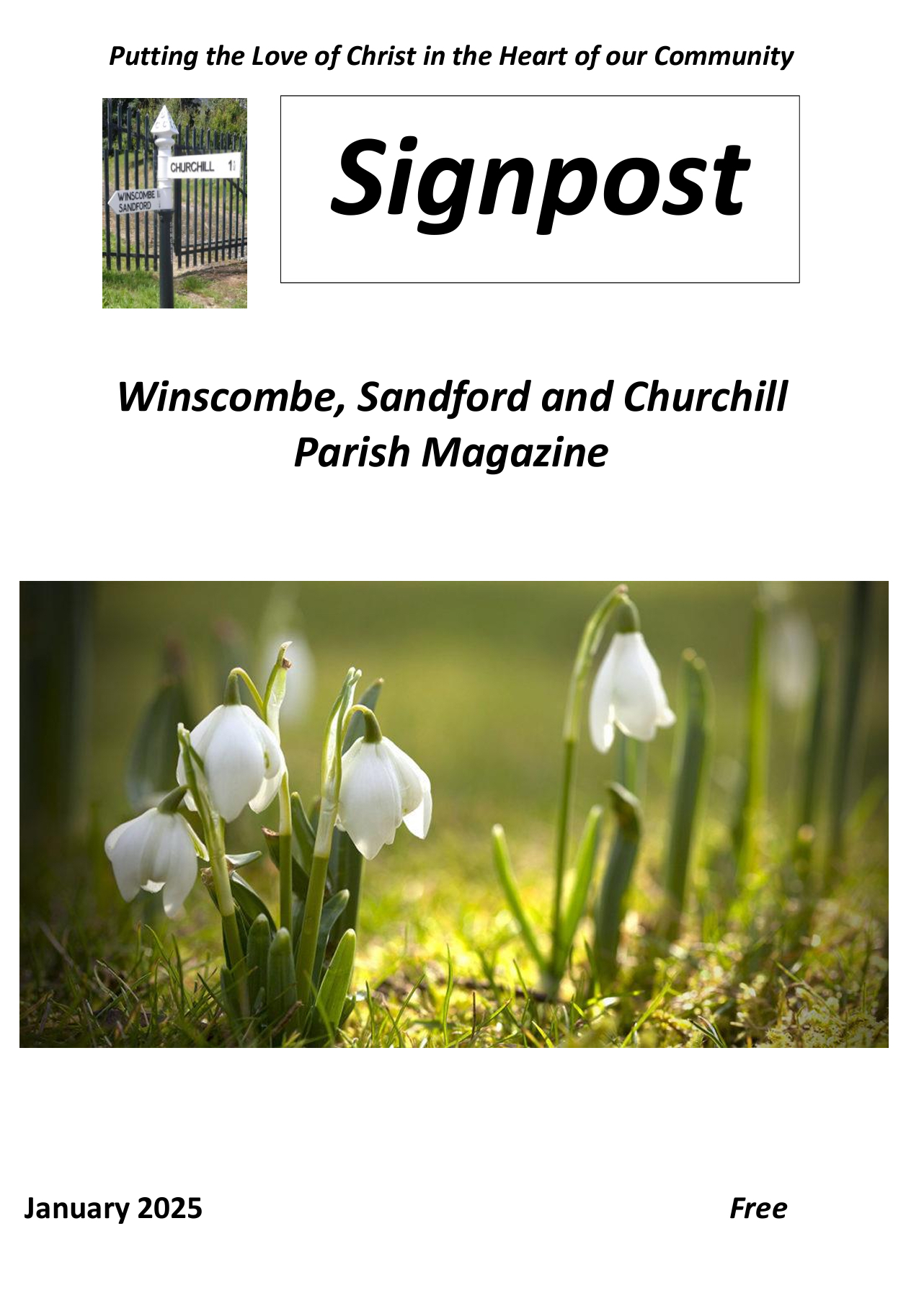 Parish Magazine - Church of England BEnefice of Winscombe and sandford ...